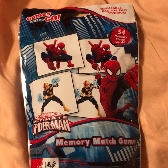 Toys | Ultimate Spiderman Memory Match Game | Poshmark